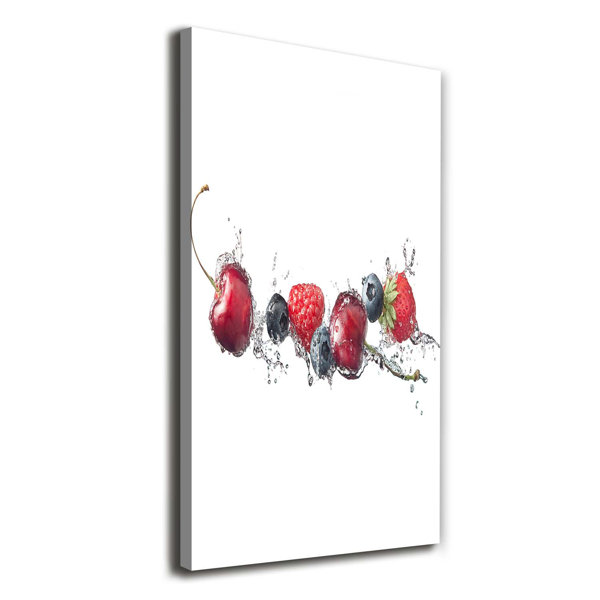 Brayden Studio Waldfrüchte - Kunstdrucke auf Leinwand - Wrapped Canvas | Wayfair.de